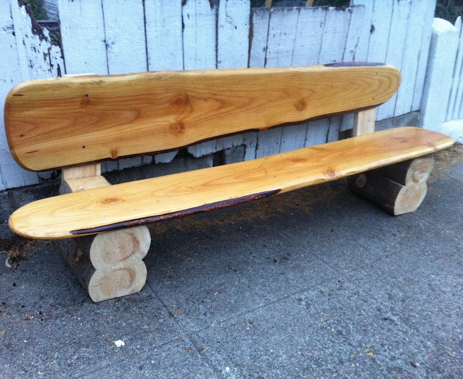 UPDATED: Heavy, Handmade Community Bench Recovered After Late-Night ...