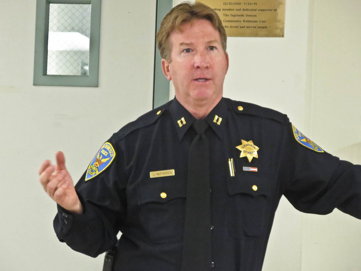 Meet Joseph McFadden, the SFPD’s New Top Cop at Ingleside | Bernalwood