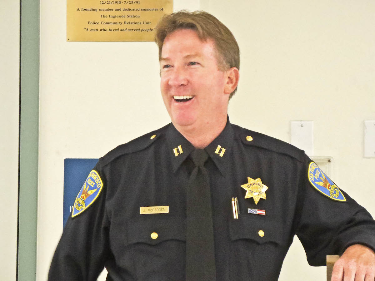 Meet Joseph McFadden, the SFPD’s New Top Cop at Ingleside | Bernalwood